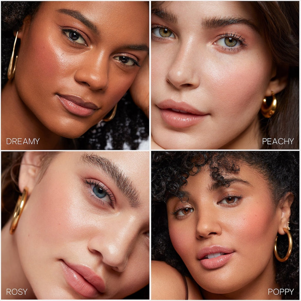 SAIE Beauty Dew Blush Liquid Cheek Blush - Rosy Peachy Dreamy Poppy ...